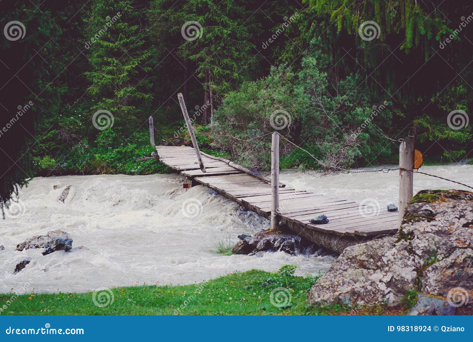 Bridge Over Rough Water Stock Images - Download 307 Royalty Free Photos
