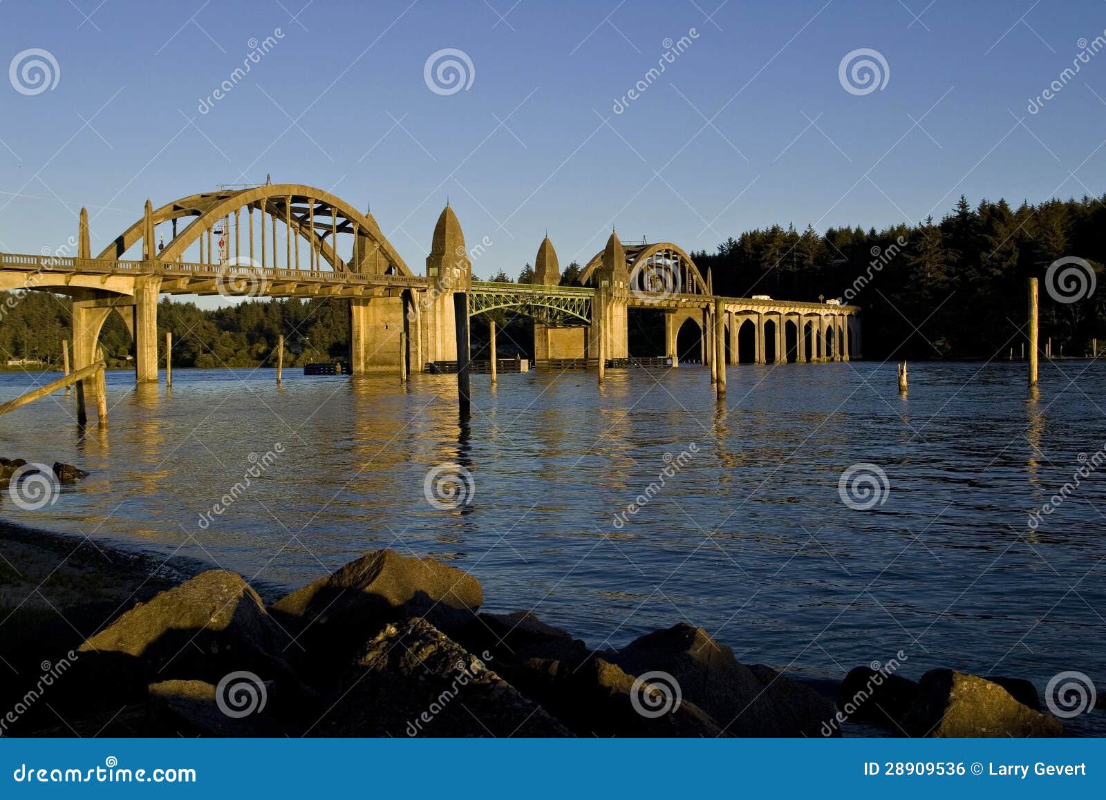 Siuslaw River Regular Flows Royalty-Free Stock Photography ...