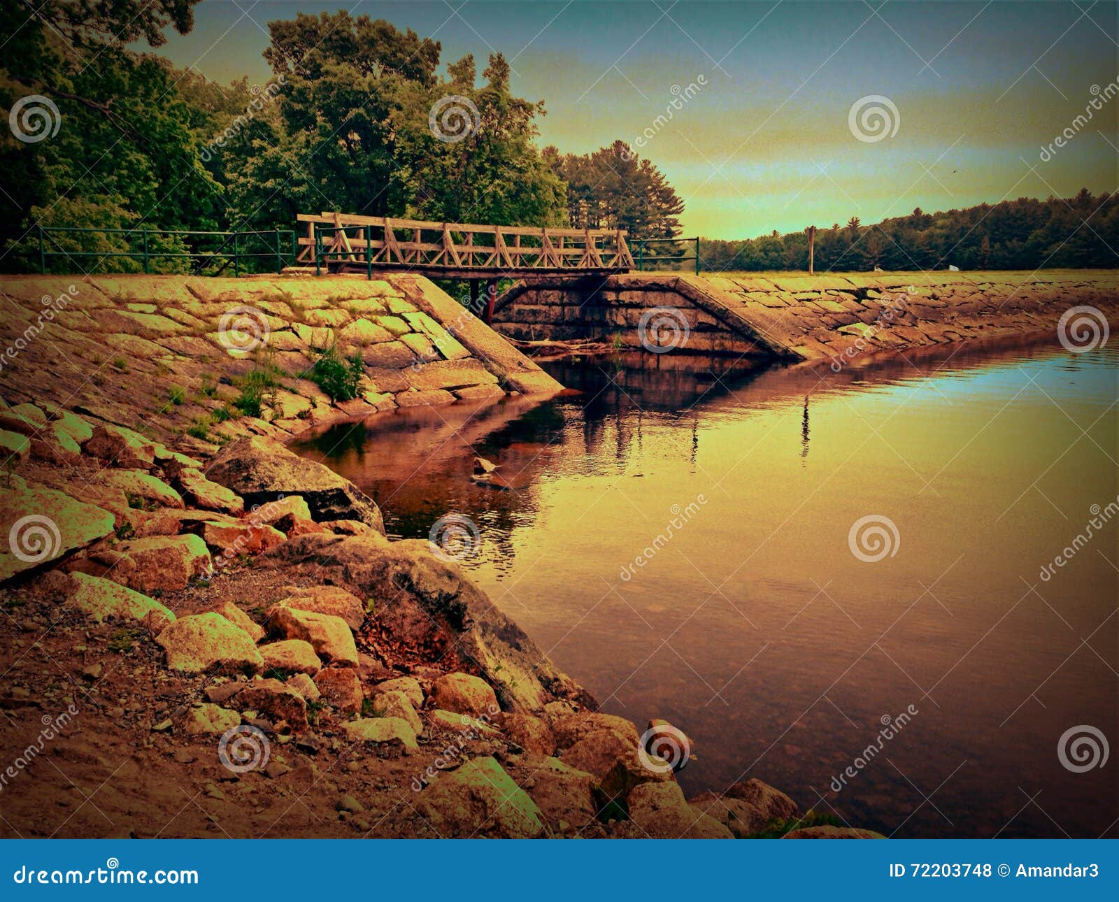 Bridge over water stock photo. Image of bridge, outdoors - 72203748