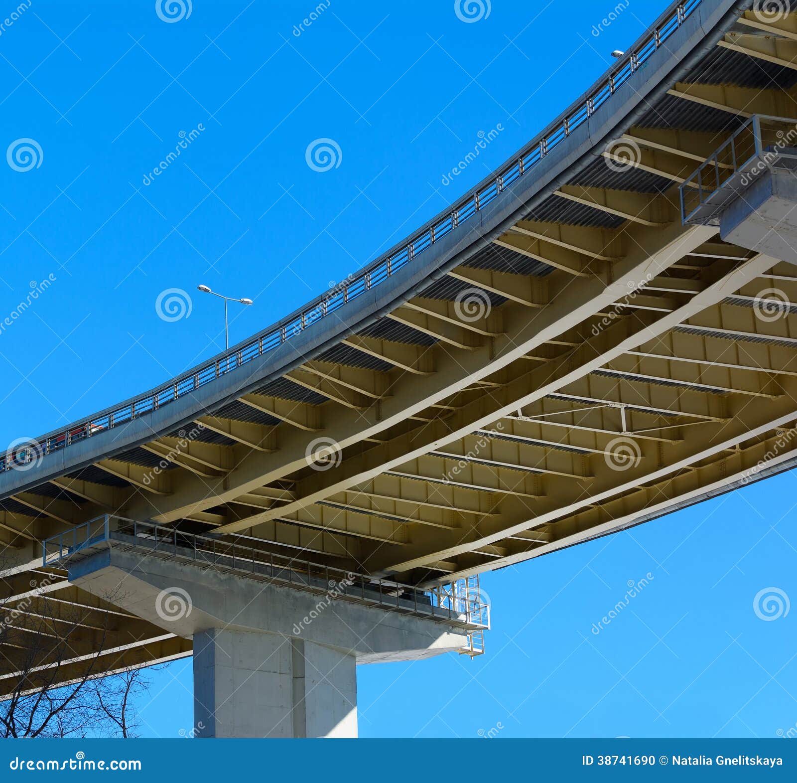 Bridge overpass stock photo. Image of trestle, road, element - 38741690