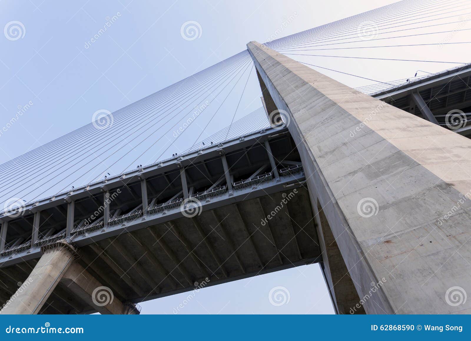 Bridge stock photo. Image of architecture, steel, travel - 62868590