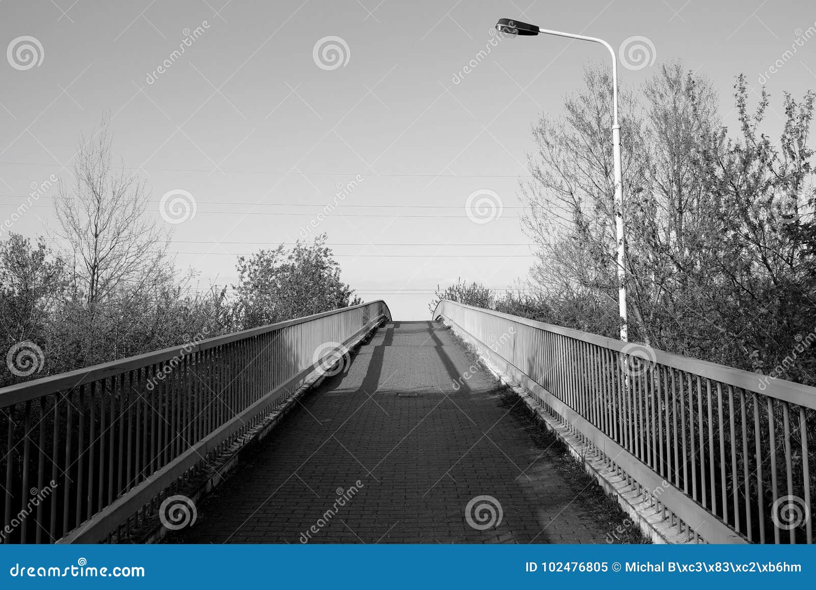 Bridge pathway up stock image. Image of hopeful, ascent - 102476805