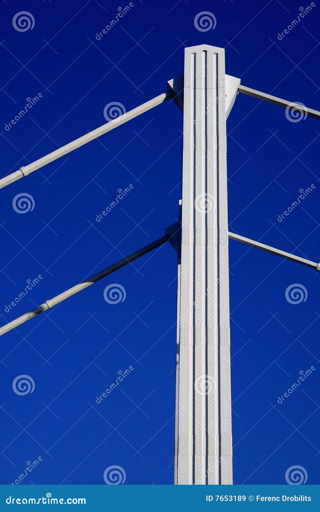 Bridge pillar stock image. Image of shape, engineer, detail - 7653189