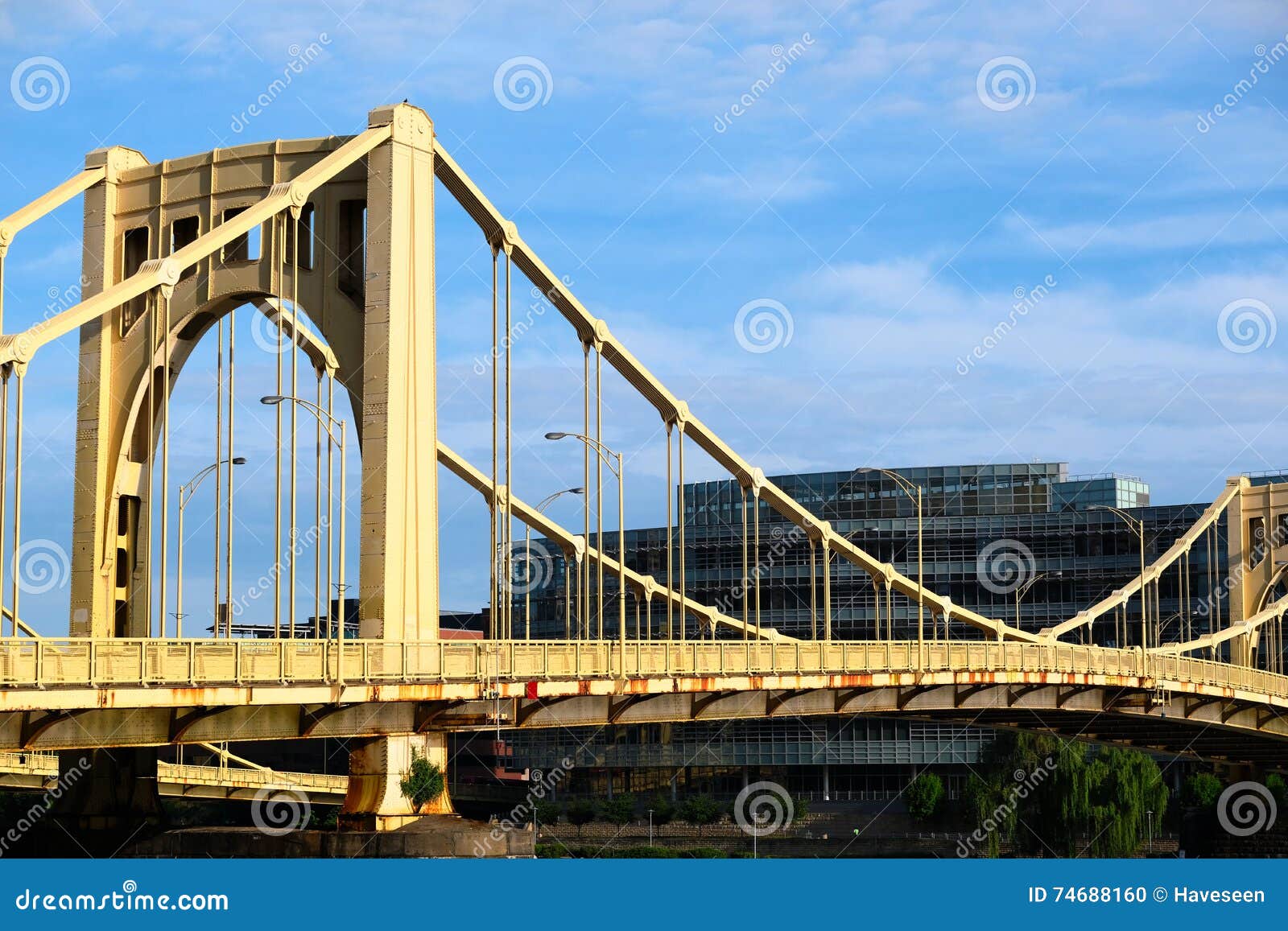 Bridge in Pittsburgh, Pennsylvania Stock Photo - Image of pennsylvania ...