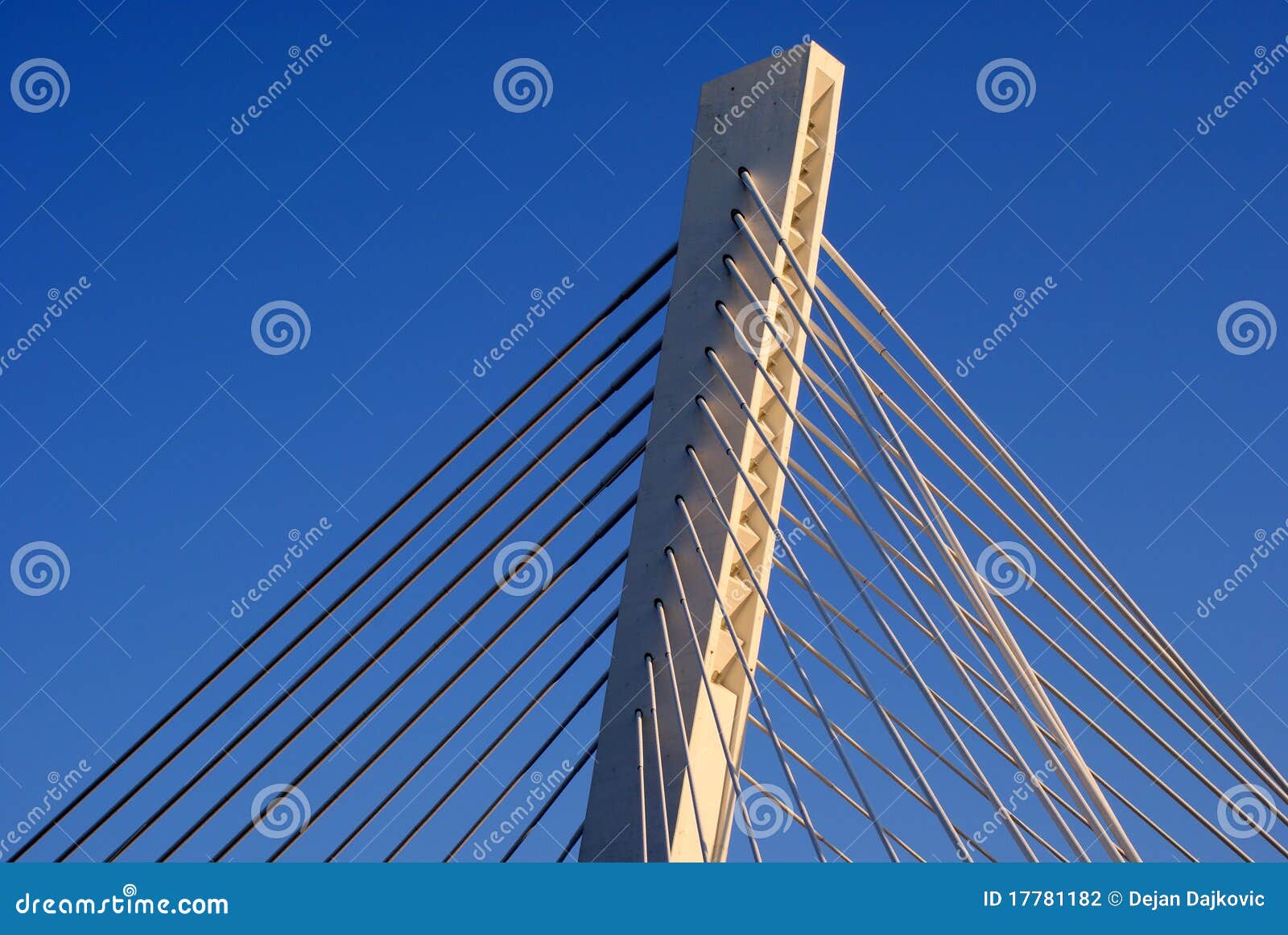 Bridge pylon editorial photography. Image of millennium - 17781182