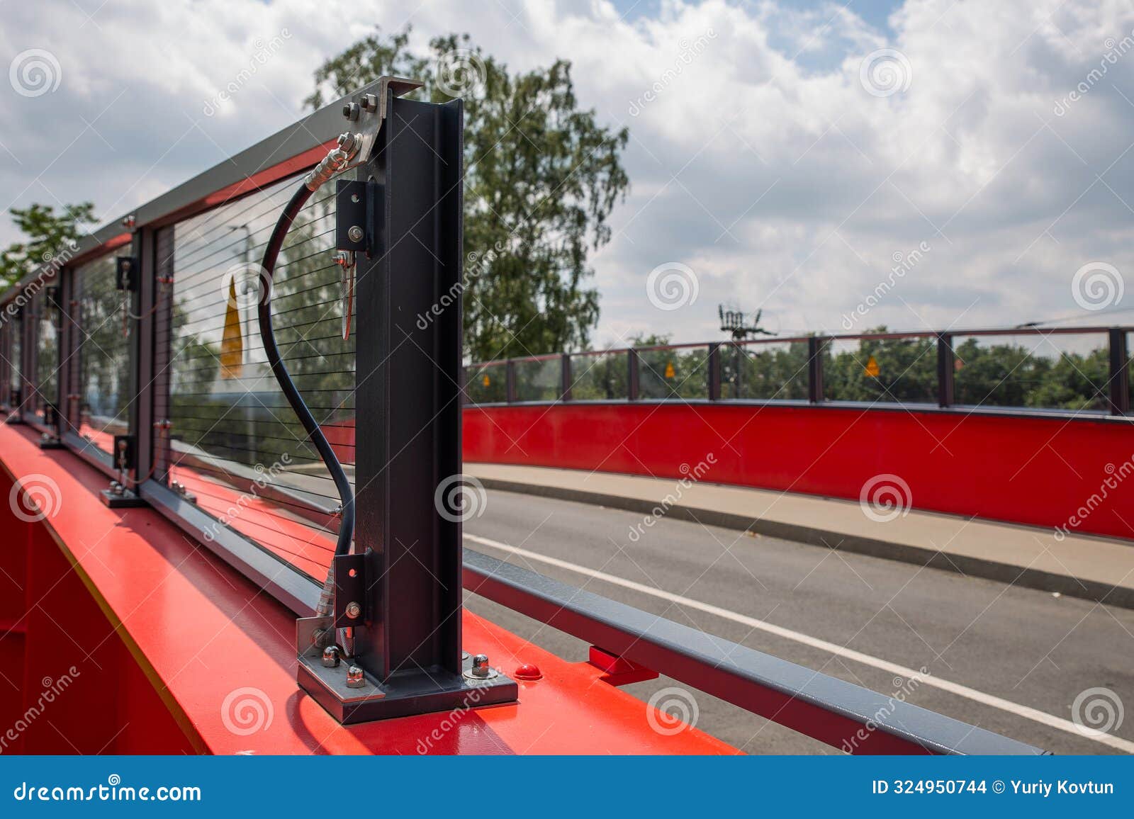 Bridge Railing Connection Transport Traffic Engineering Construction ...