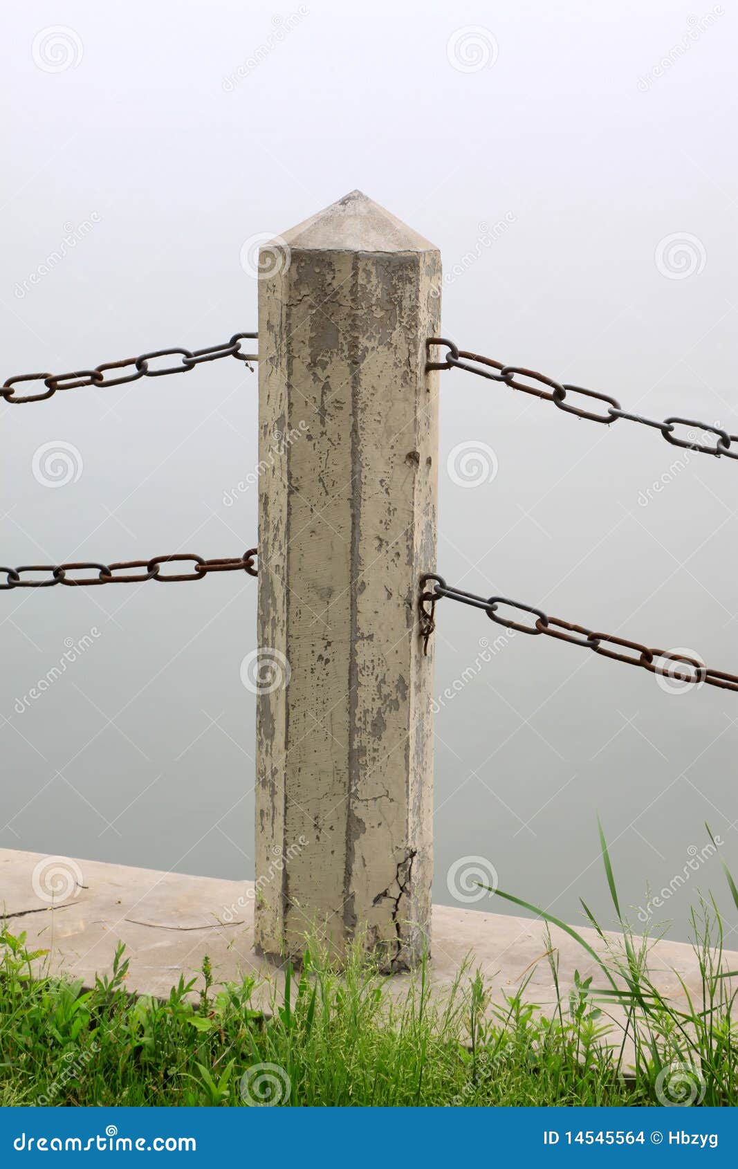 Bridge railings stock photo. Image of maps, chains, life - 14545564