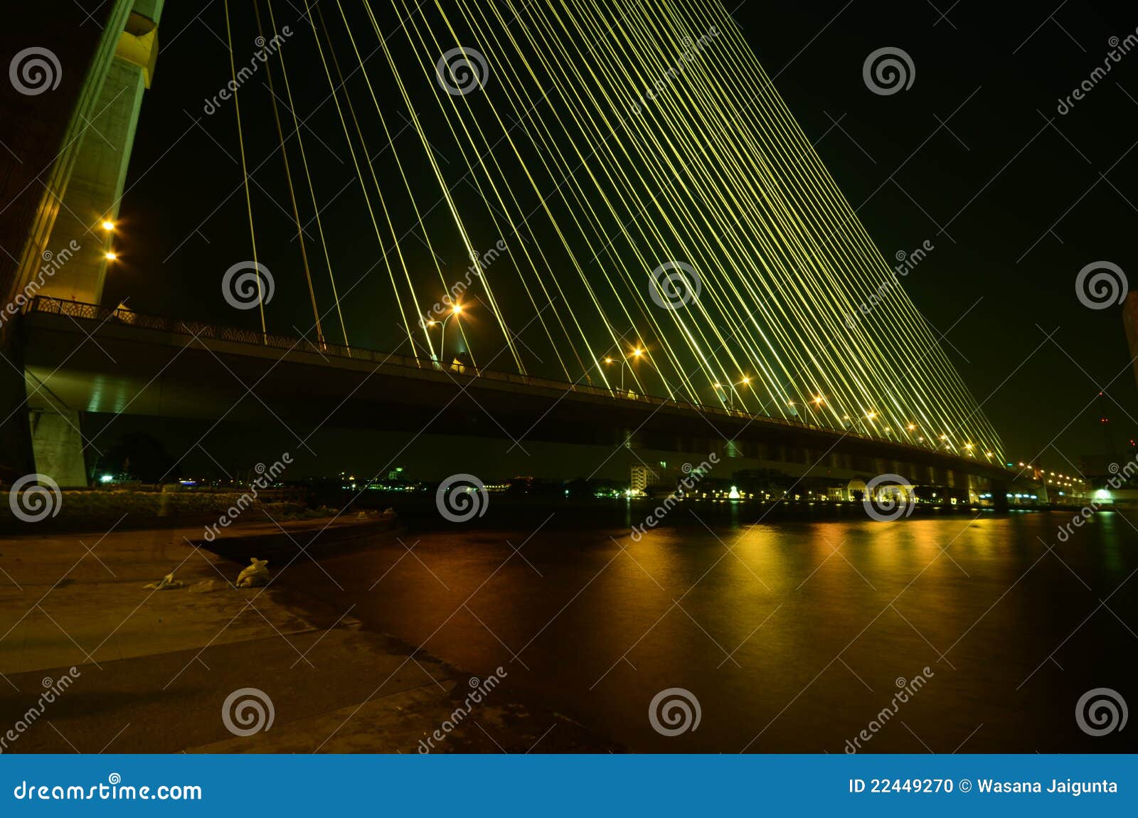 Bridge, Rama 8 bridge stock photo. Image of rama, suspension - 22449270