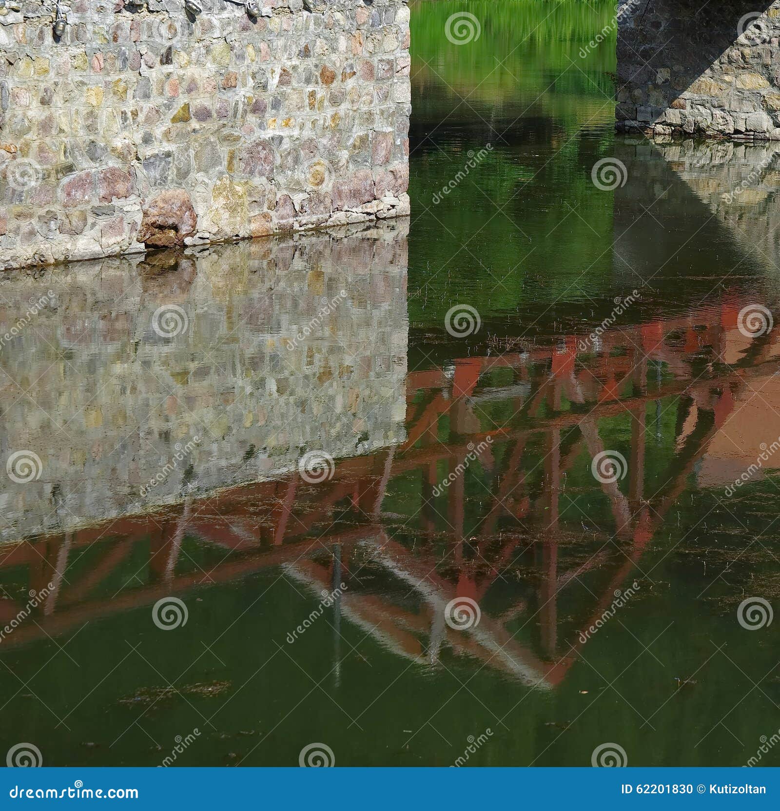 Bridge reflecting stock photo. Image of city, historical - 62201830