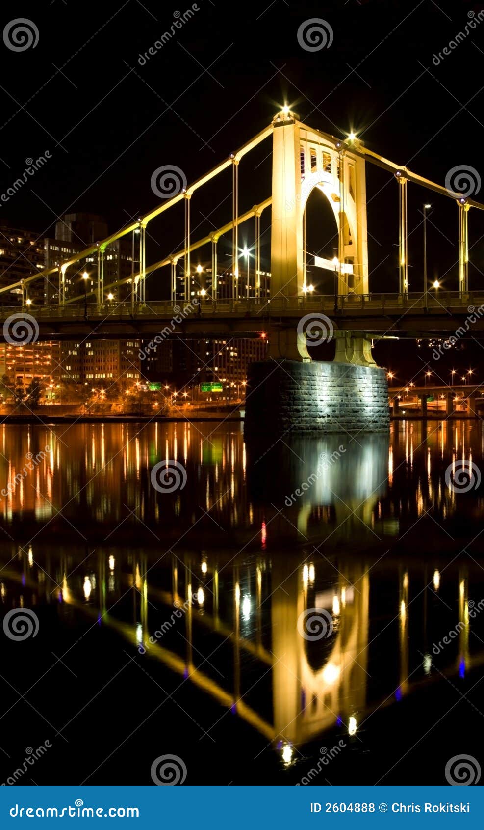 Bridge Reflection stock photo. Image of street, stone - 2604888
