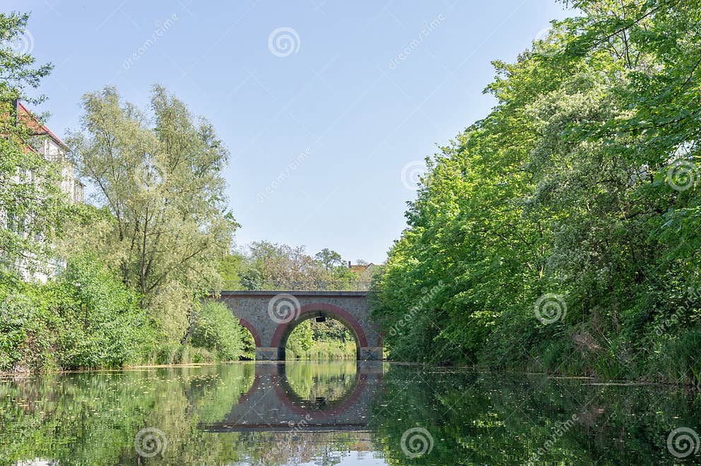 Bridge and the Reflections of it Stock Photo - Image of ctiy, center ...