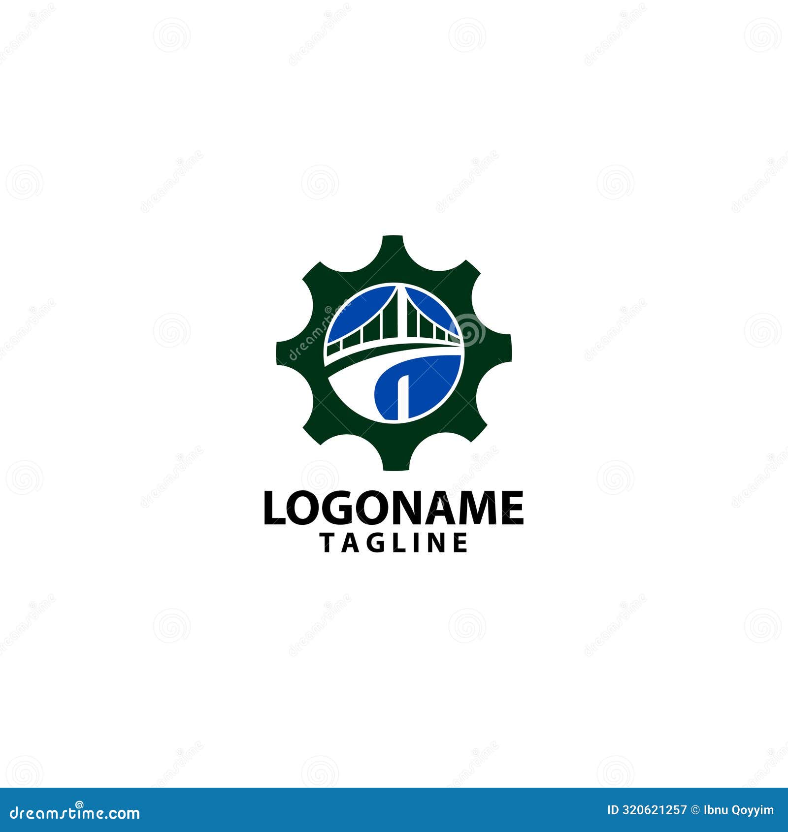 Bridge Repairs Logo Design Vector Stock Vector - Illustration of ...