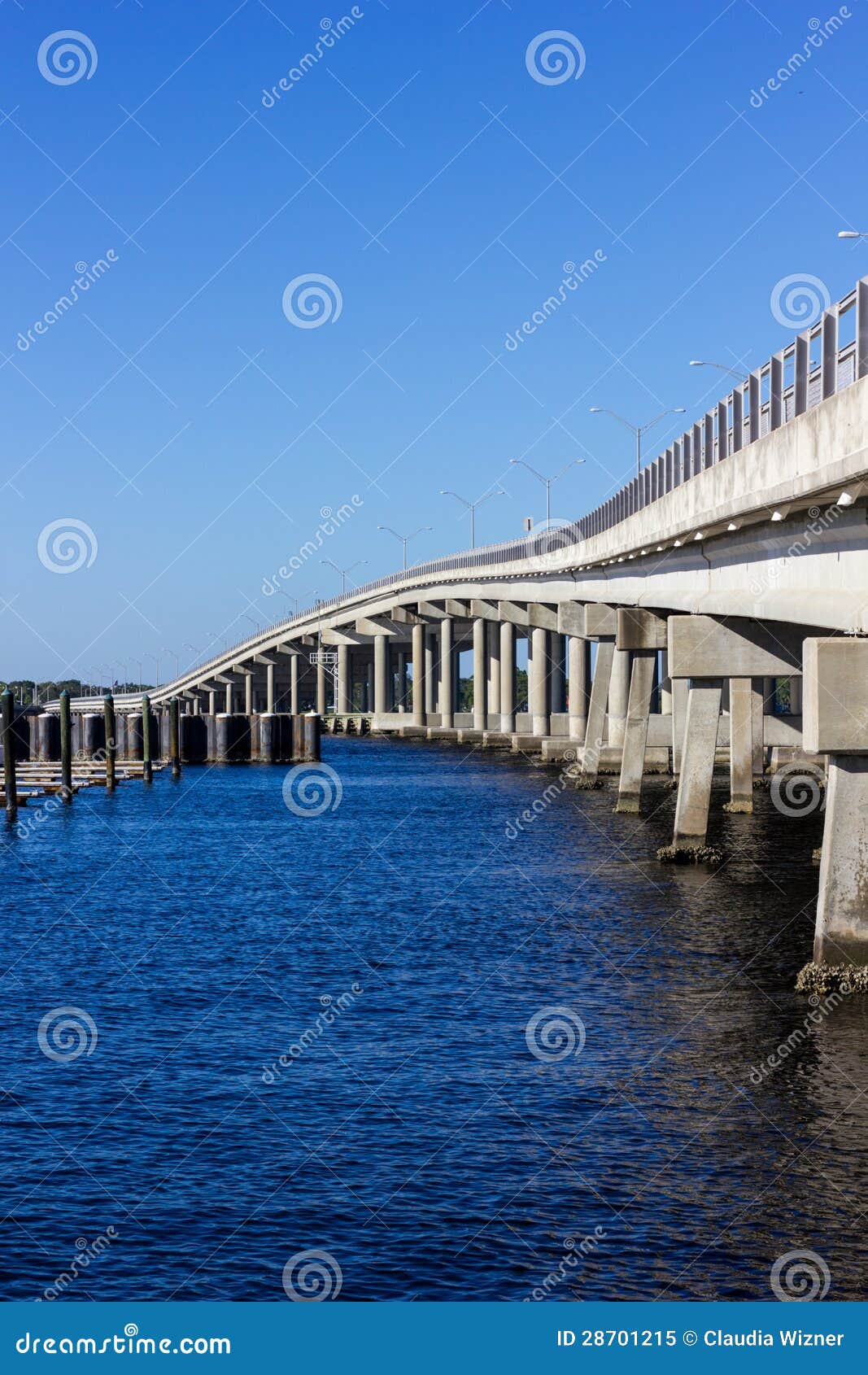 Bridge and river view stock image. Image of shoreline - 28701215