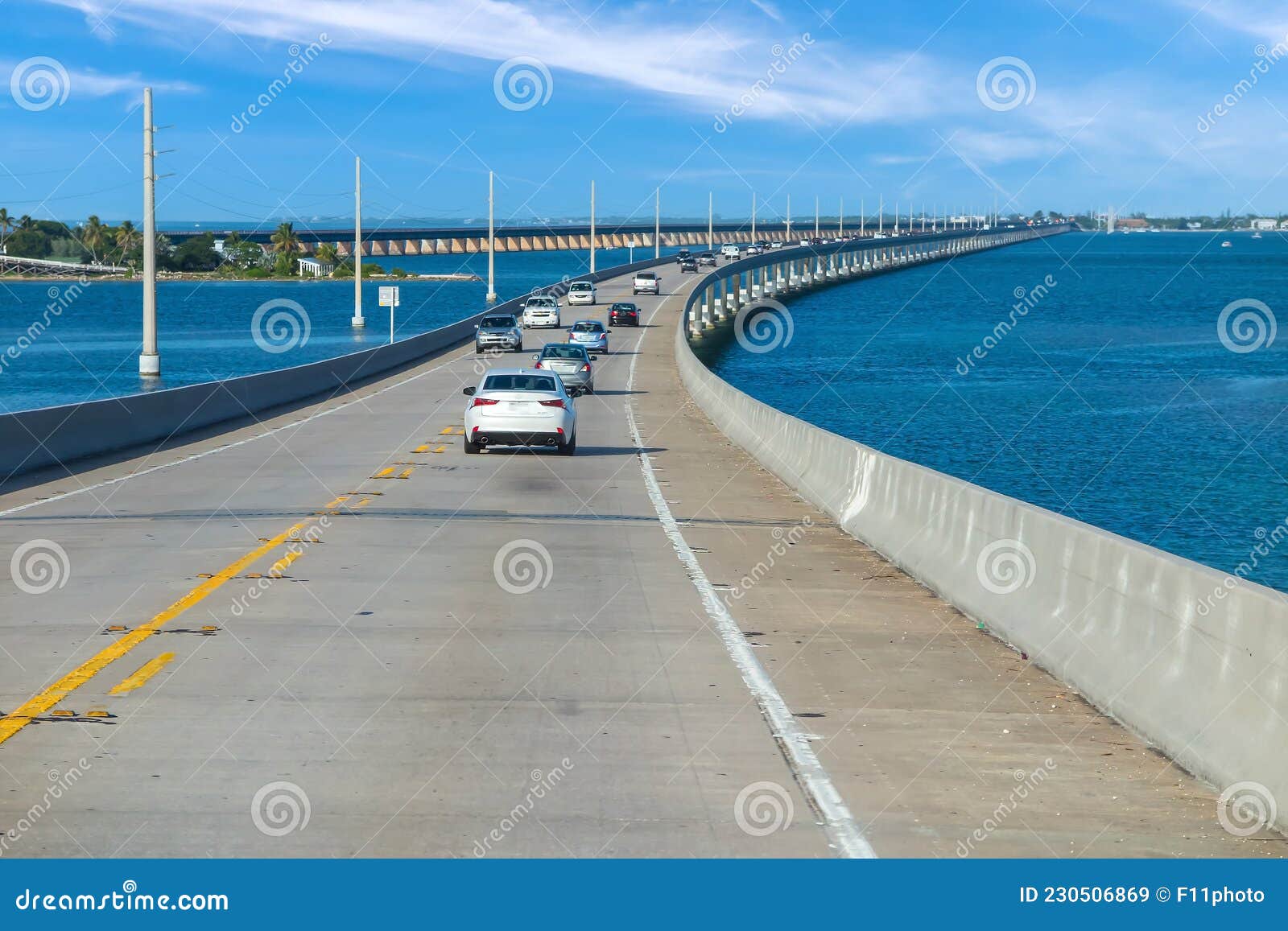 Bridge Road Freeway Key West Florida Stock Image - Image of florida ...