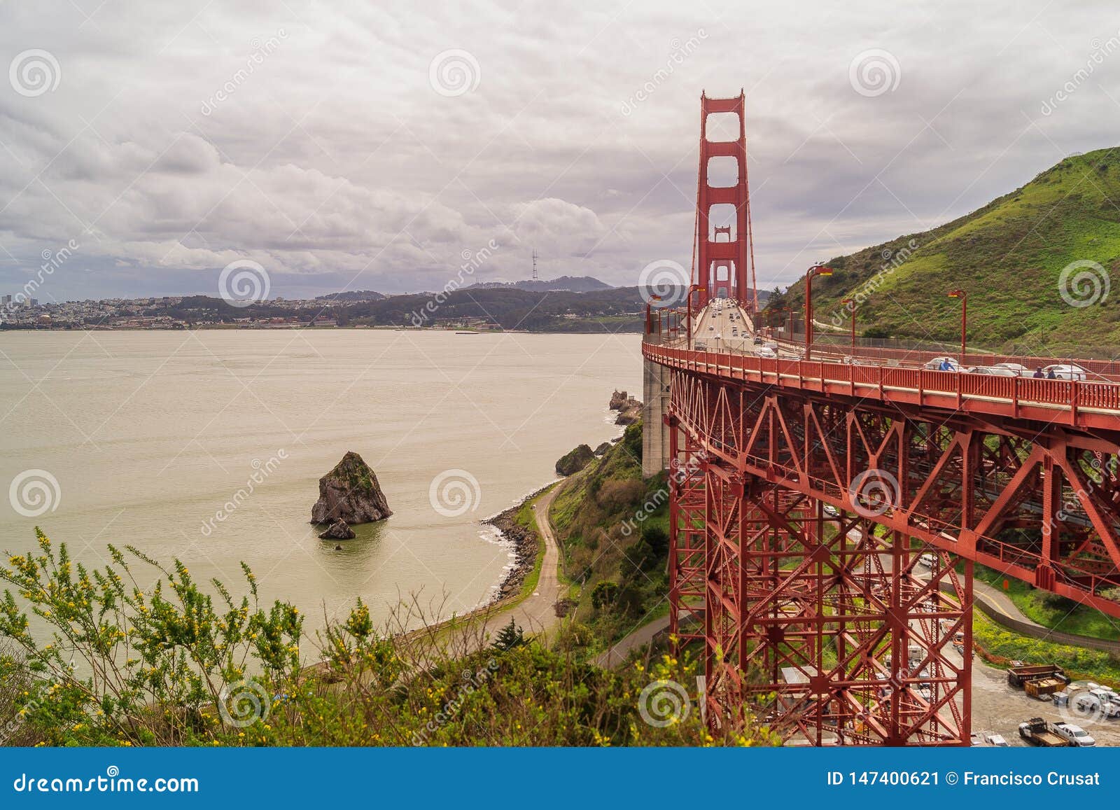 Bridge and Rock, Horizontal Shot Stock Image - Image of rock, wave ...