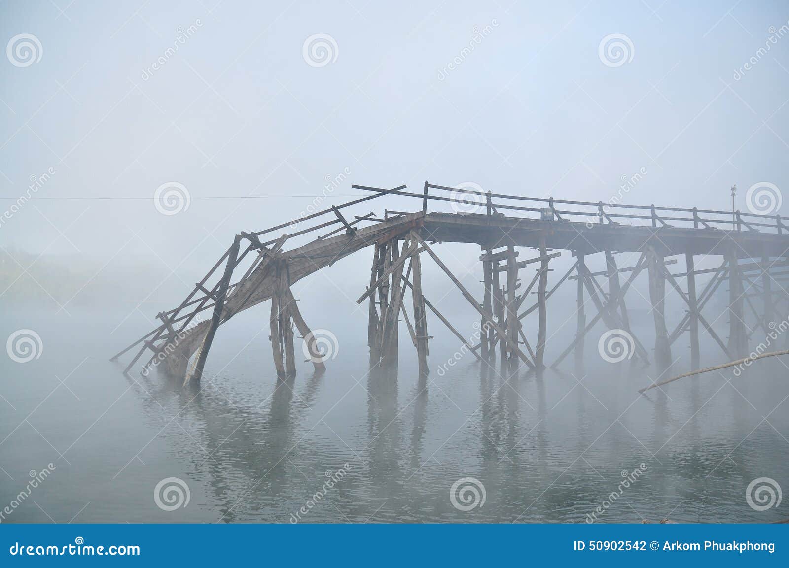 Bridge Ruins stock photo. Image of wobbly, landscape - 50902542