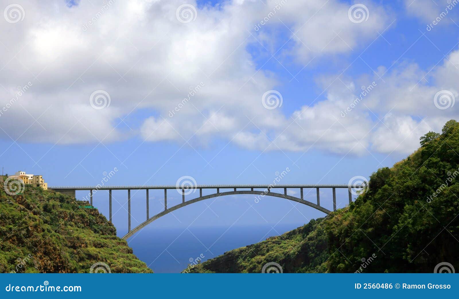 Bridge and sea stock photo. Image of tourist, suspension - 2560486