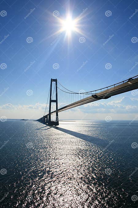 Bridge on the sea stock photo. Image of shadow, interval - 6917274