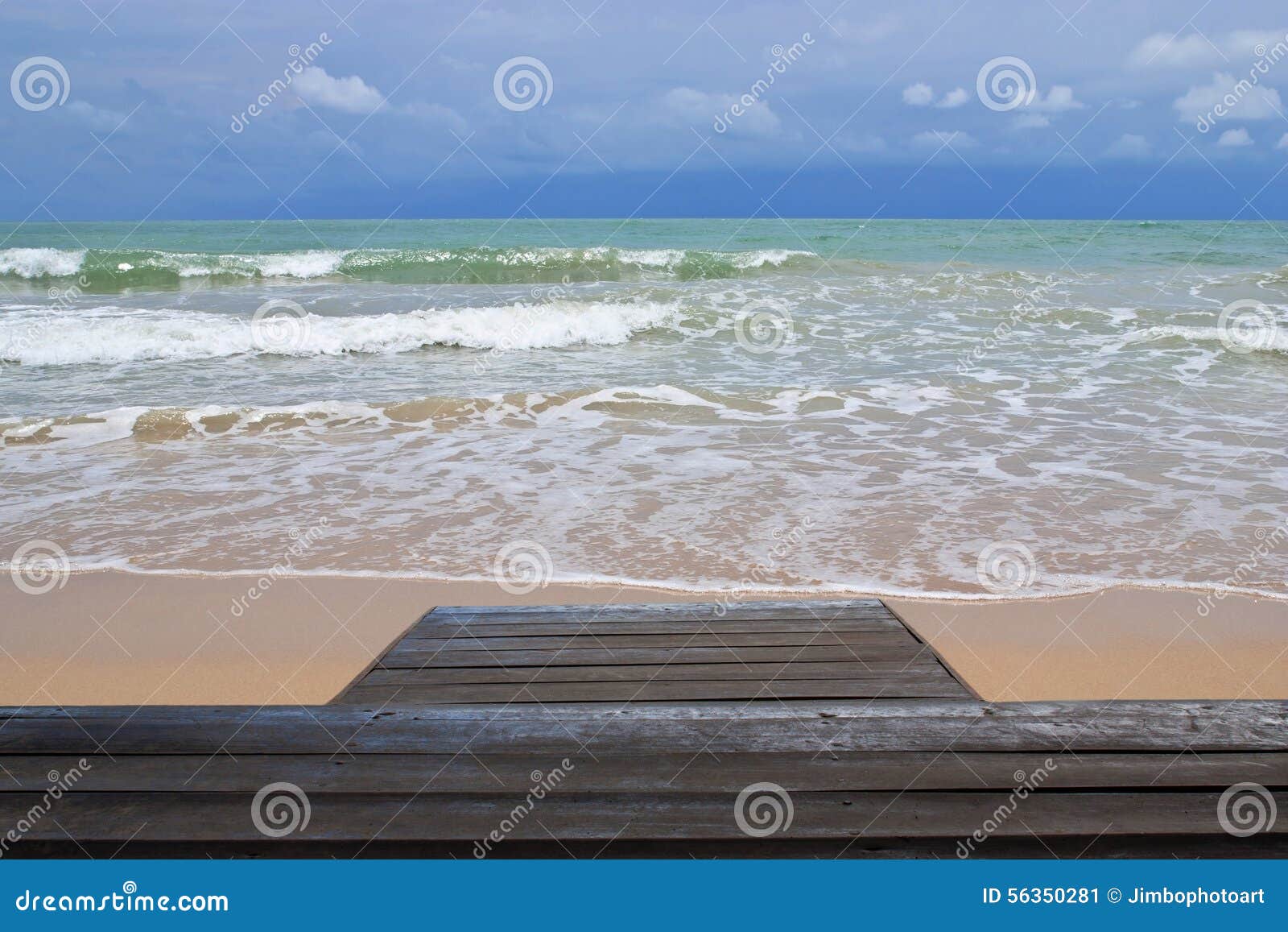 Bridge on the sea stock image. Image of shore, beautiful - 56350281