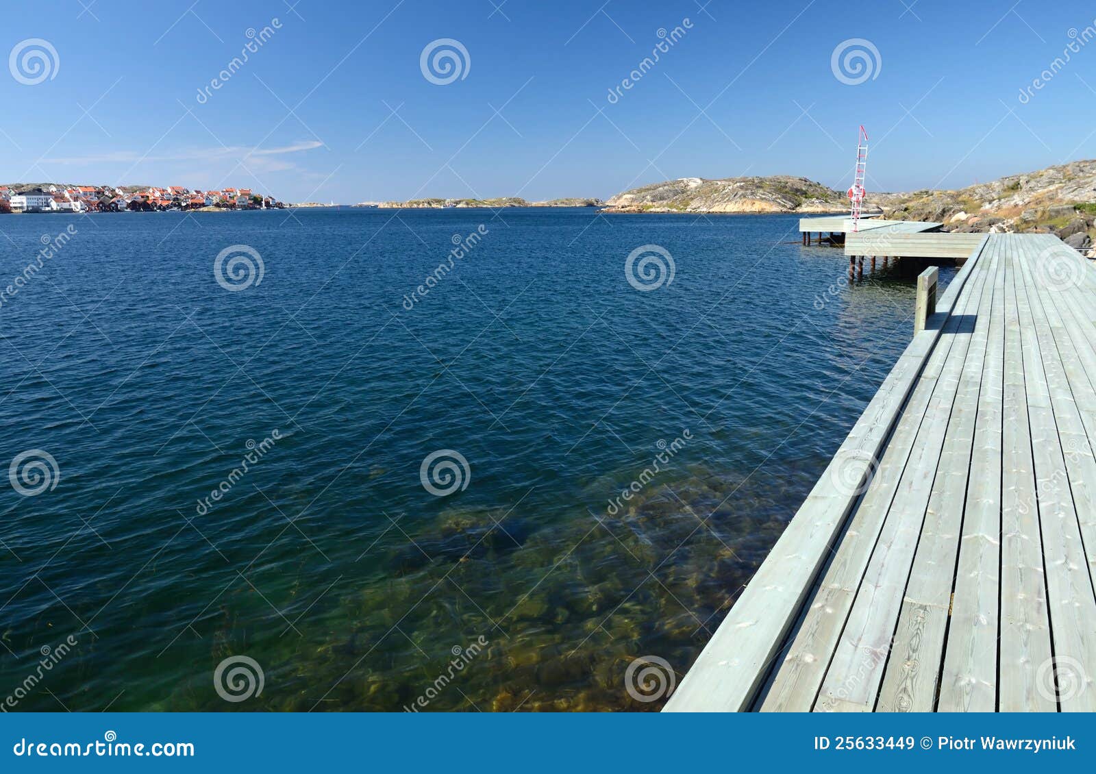 Bridge on a sea coast stock image. Image of recreation - 25633449