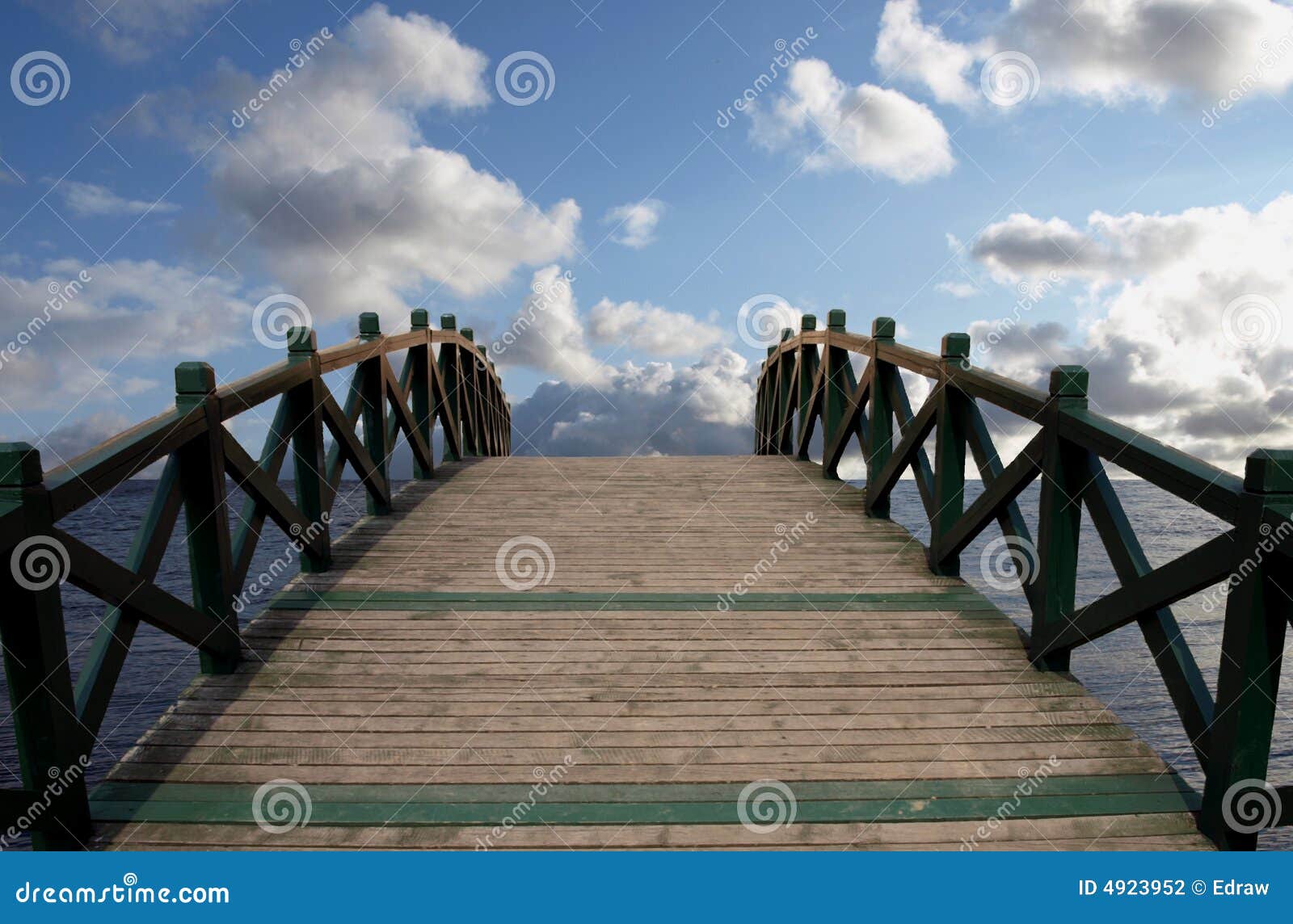 Bridge in the sky stock photo. Image of clouds, heaven - 4923952