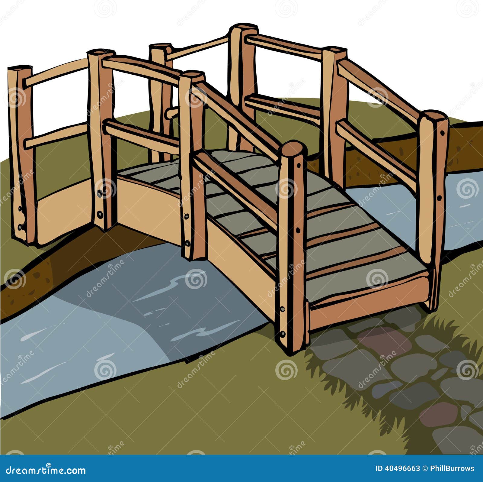 Build Bridge Cartoons, Illustrations & Vector Stock Images - 460524 ...