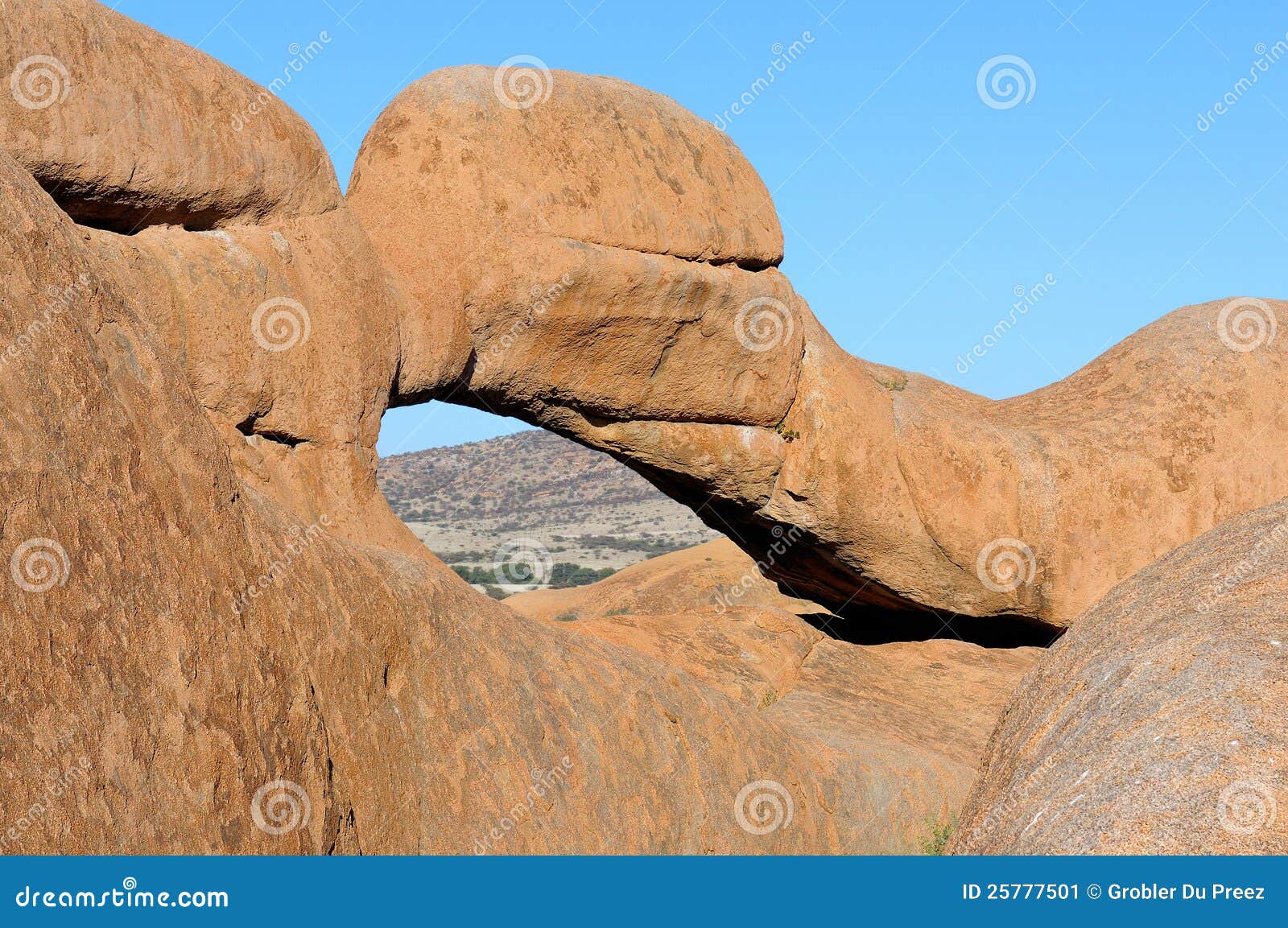 The Bridge, Spitzkoppe, Namibia Stock Image - Image of africa, arch ...