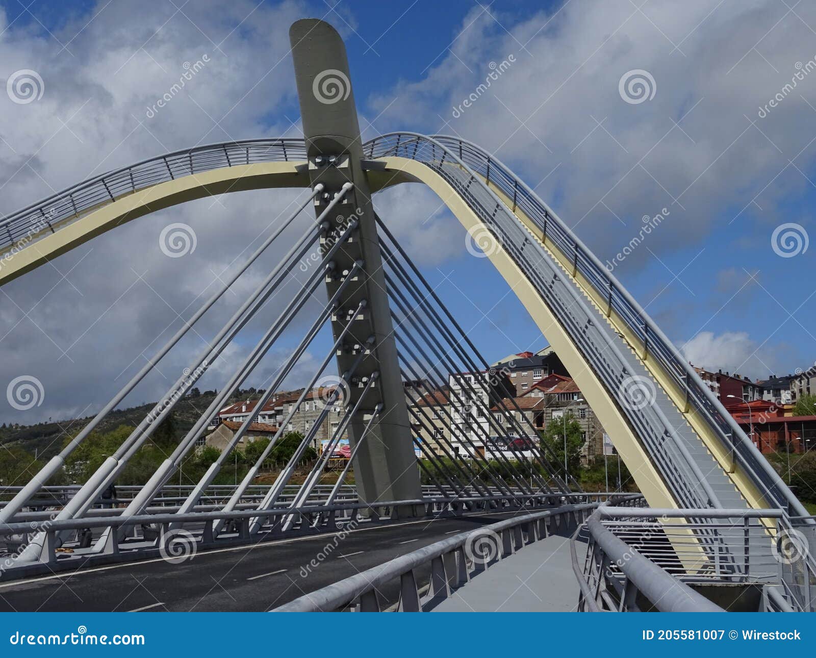 Bridge with Stairs for Passengers during the Daytime Stock Image ...