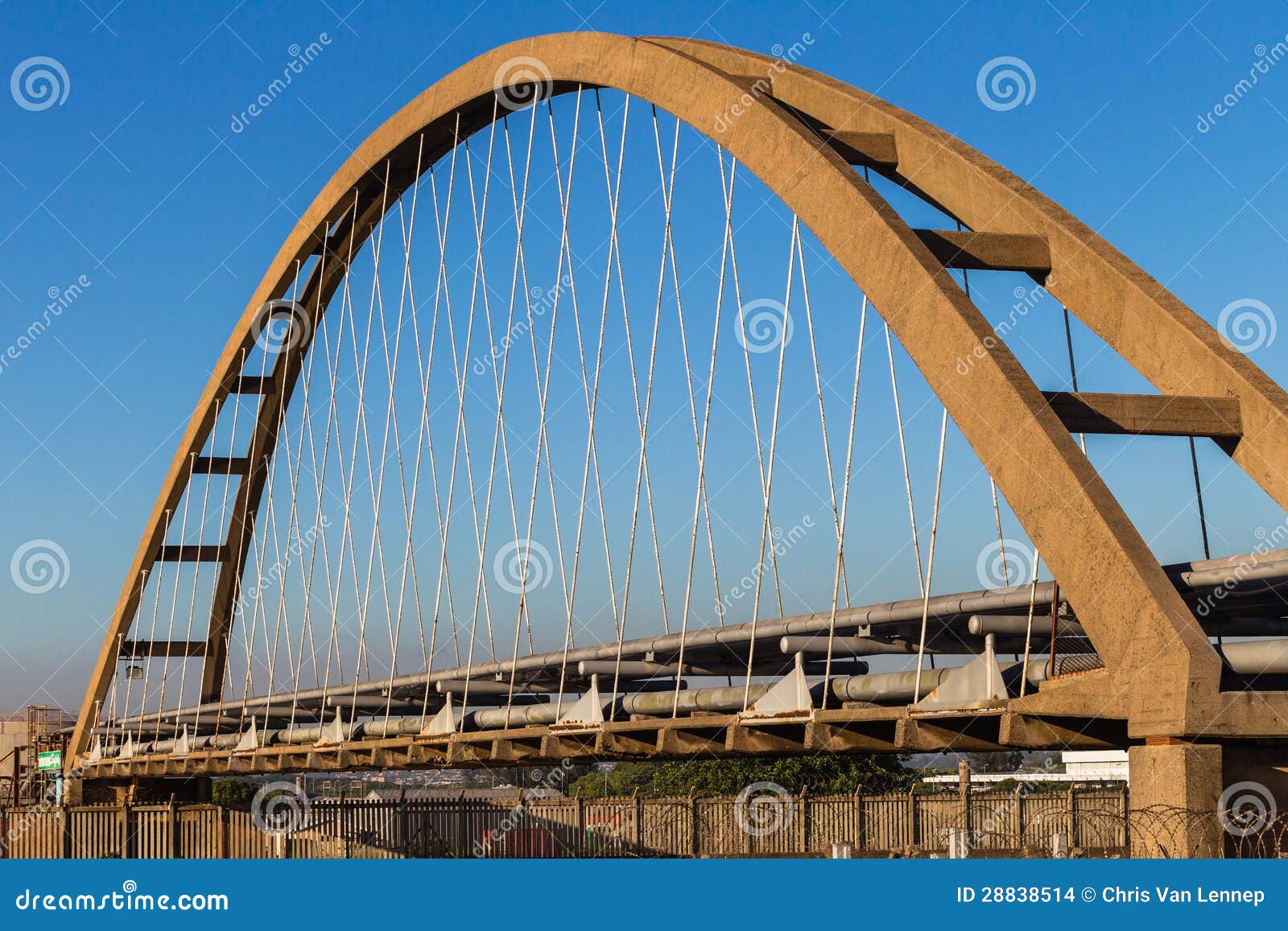 Bridge Steel Pipes editorial stock image. Image of green - 28838514