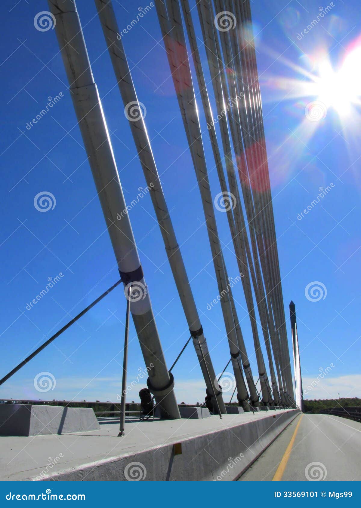 Bridge in the sun stock image. Image of shine, gleaming - 33569101
