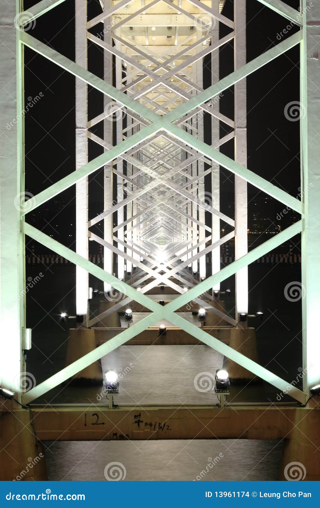 Bridge support stock photo. Image of highway, construction - 13961174