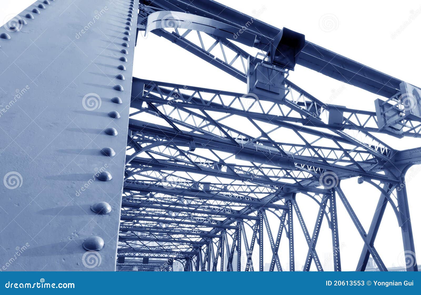 Bridge Support Beams Stock Photos - Image: 20613553