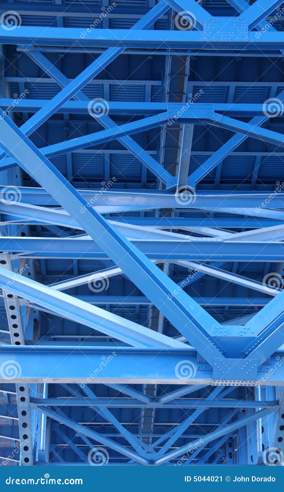 Bridge support beams stock image. Image of crossbeam, beam - 5044021