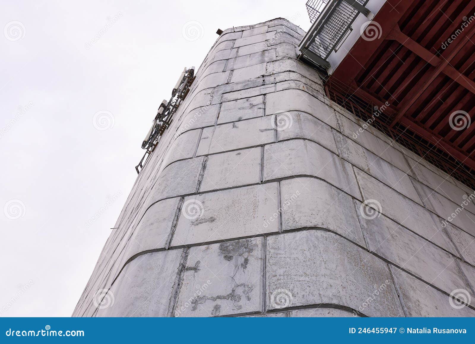 Bridge Support. Part of the Design in Close-up. Stock Image - Image of ...