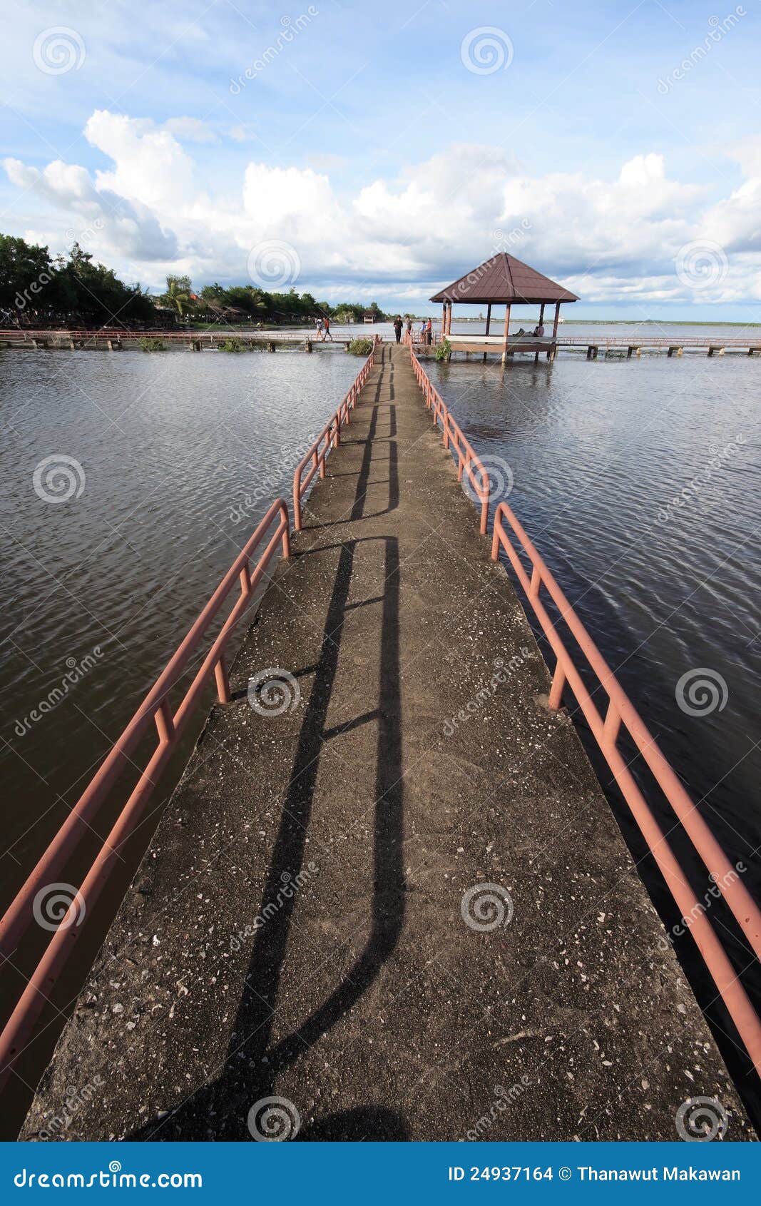 Bridge to Lake stock photo. Image of nature, peaceful - 24937164