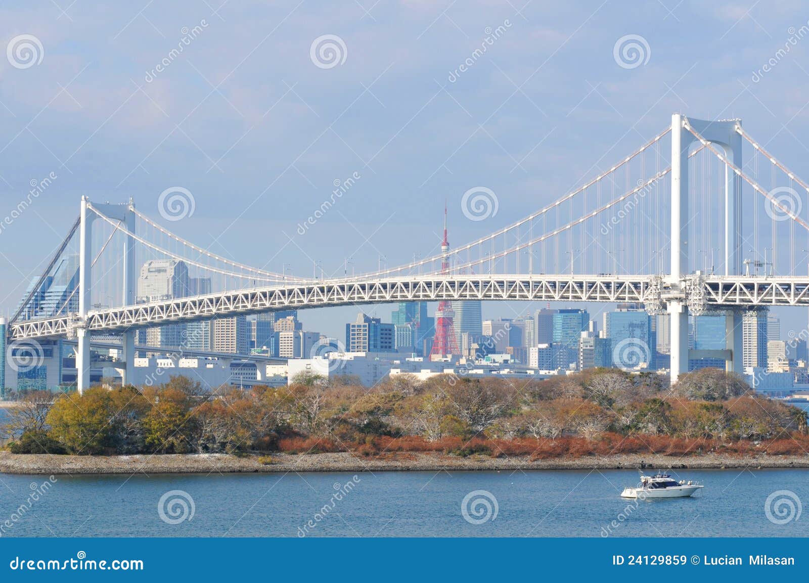 Bridge in Tokyo, Japan stock image. Image of structure - 24129859