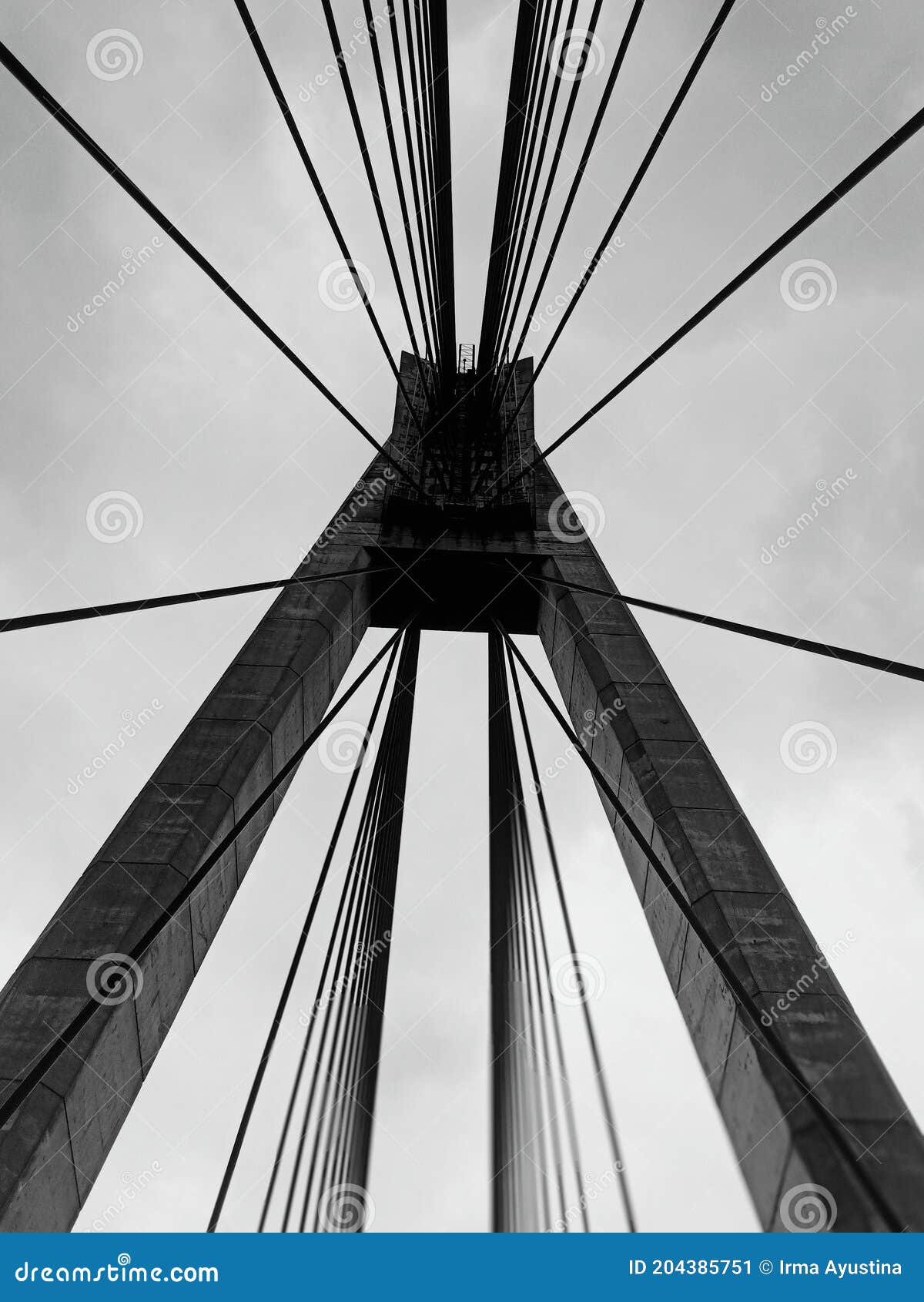 Bridge Tower Barelang Batam, Riau Islands, Indonesia Stock Image ...