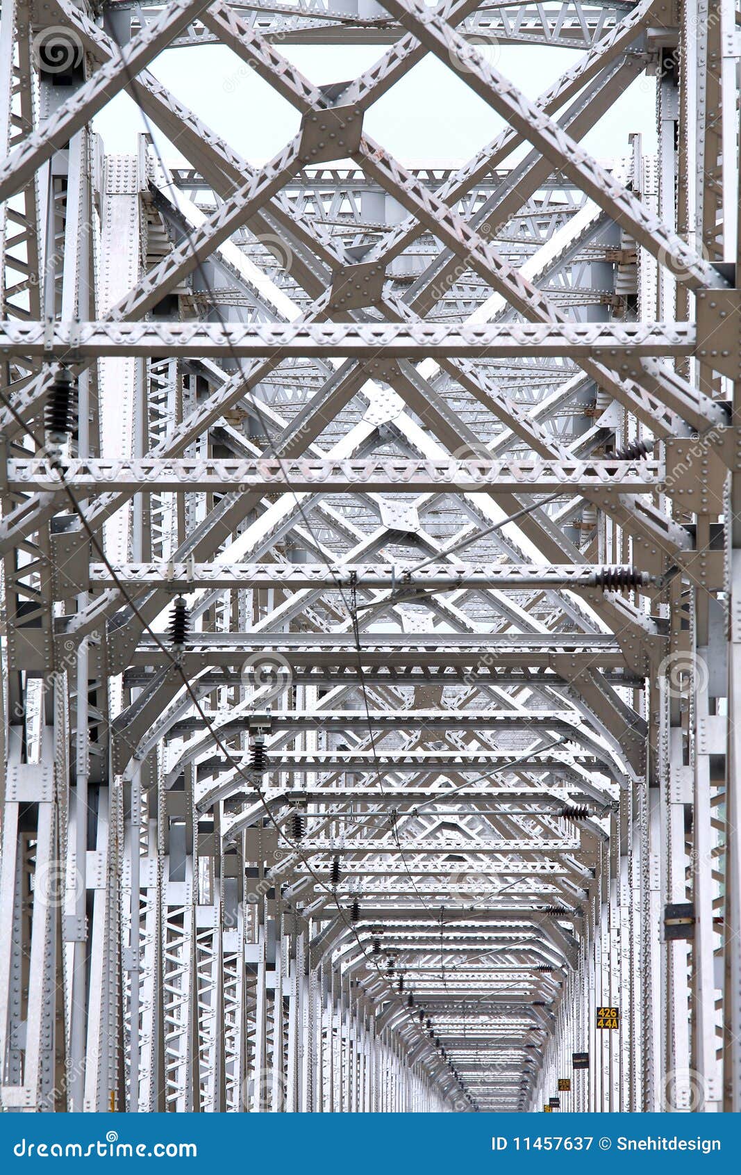 Bridge of Train track stock image. Image of engine, bridge - 11457637