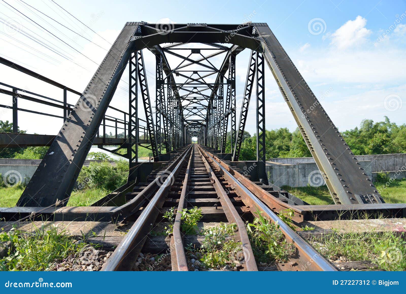 Bridge of Train track stock photo. Image of engineer - 27227312