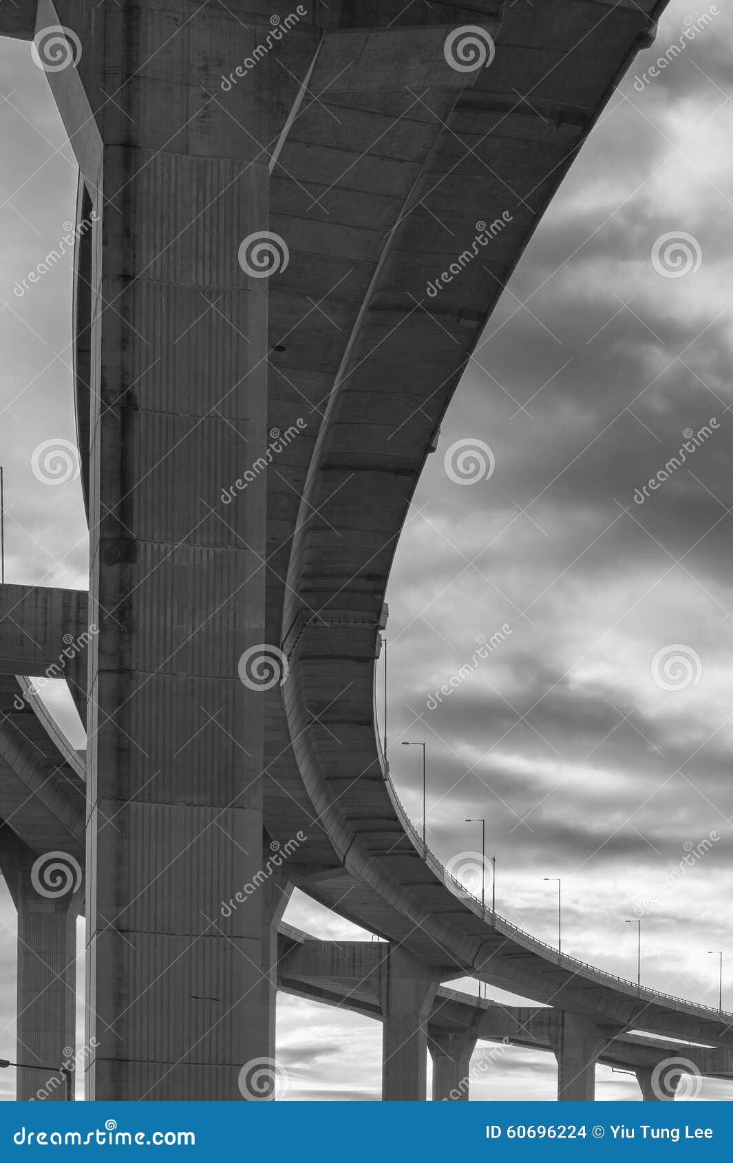 Bridge stock photo. Image of pillar, overhead, flyover - 60696224