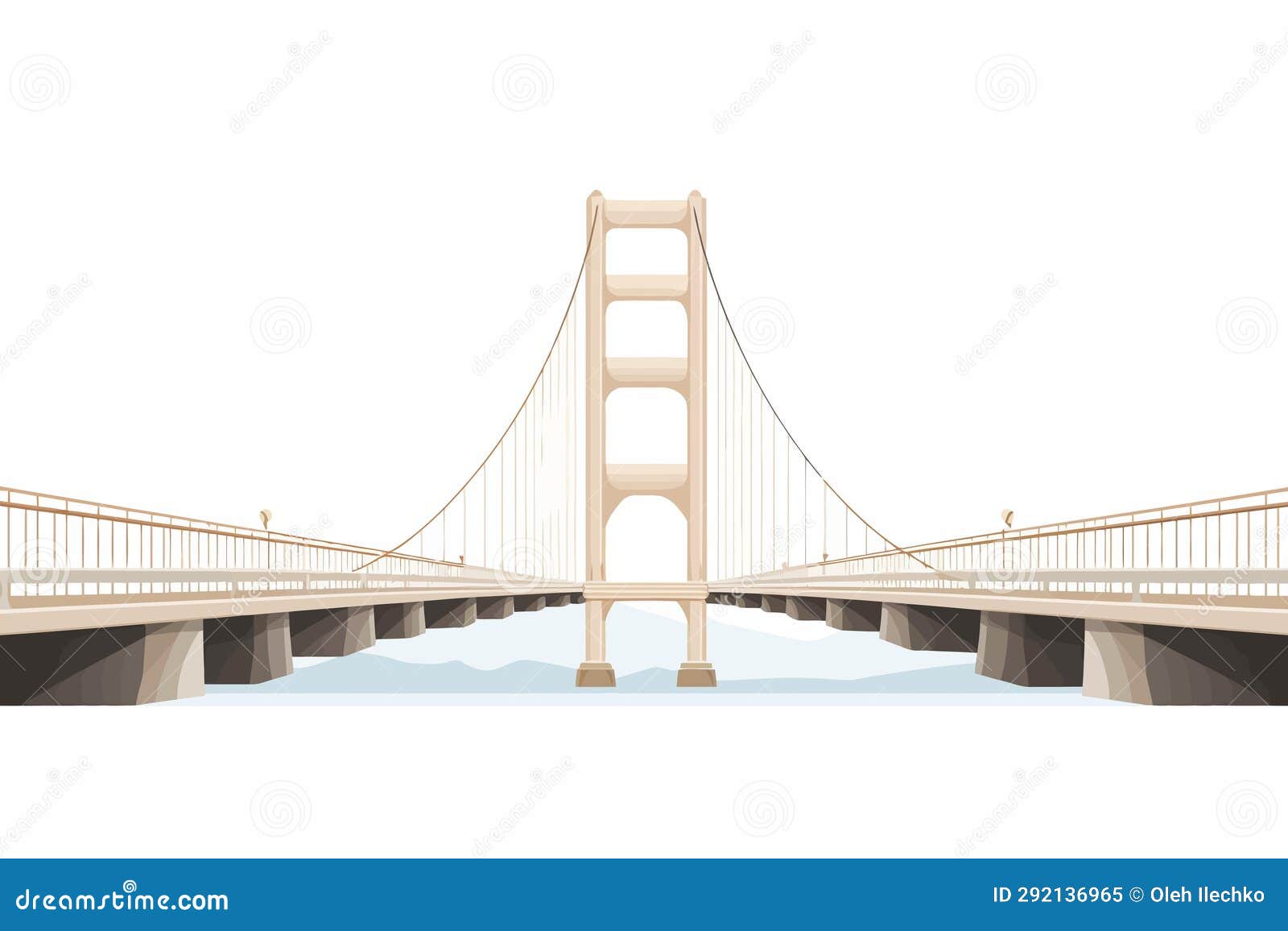 Bridge Vector Flat Minimalistic Asset Isolated Vector Style ...