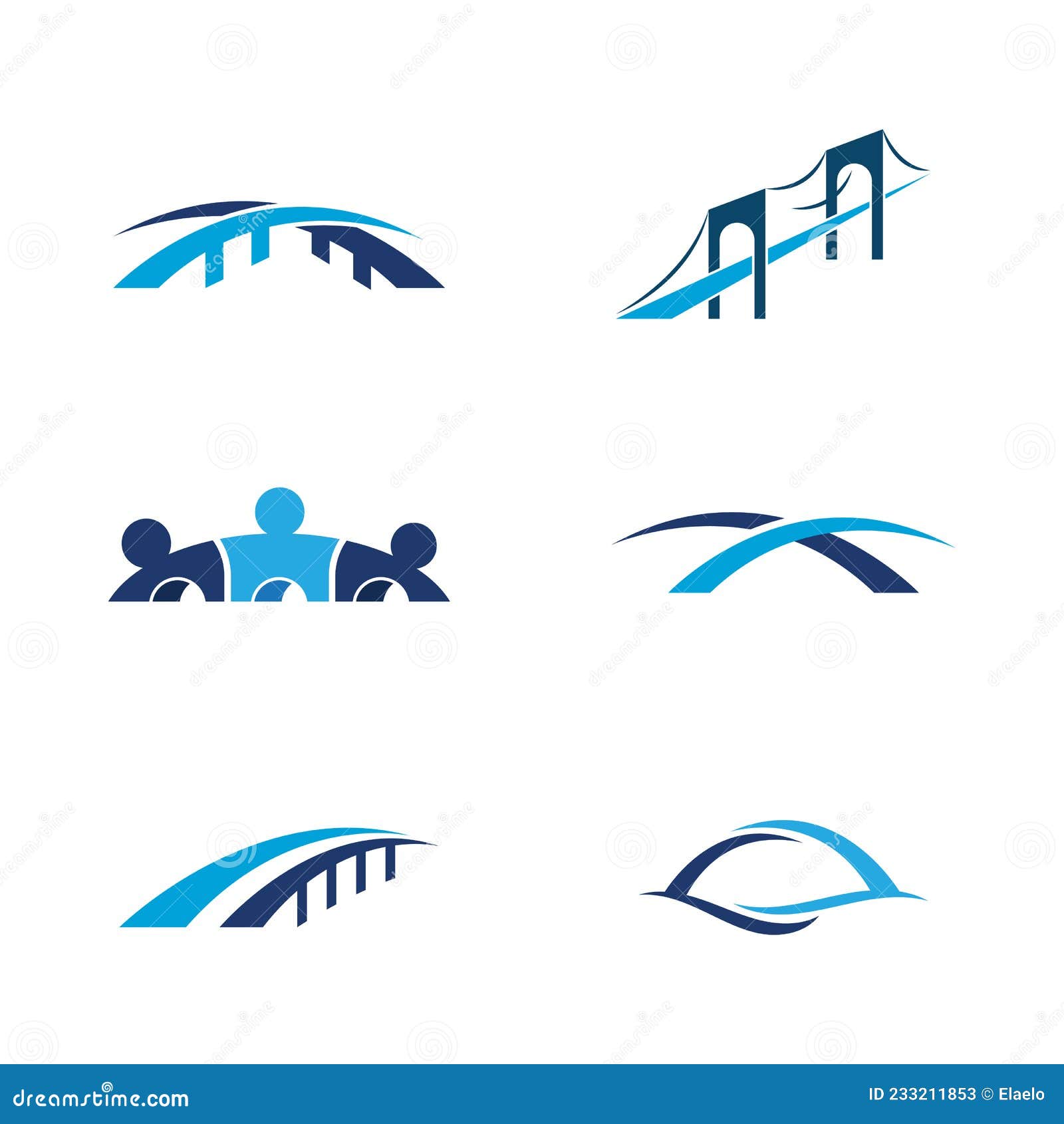 Bridge Vector Icon Illustration Stock Vector - Illustration of brand ...