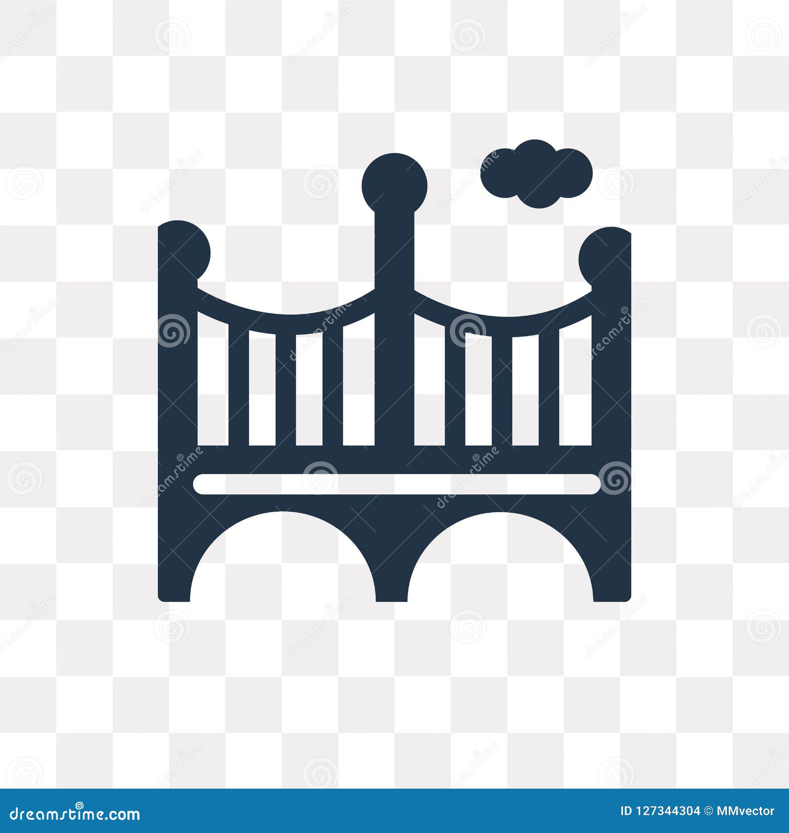 Bridge Vector Icon Isolated on Transparent Background, Bridge T Stock ...