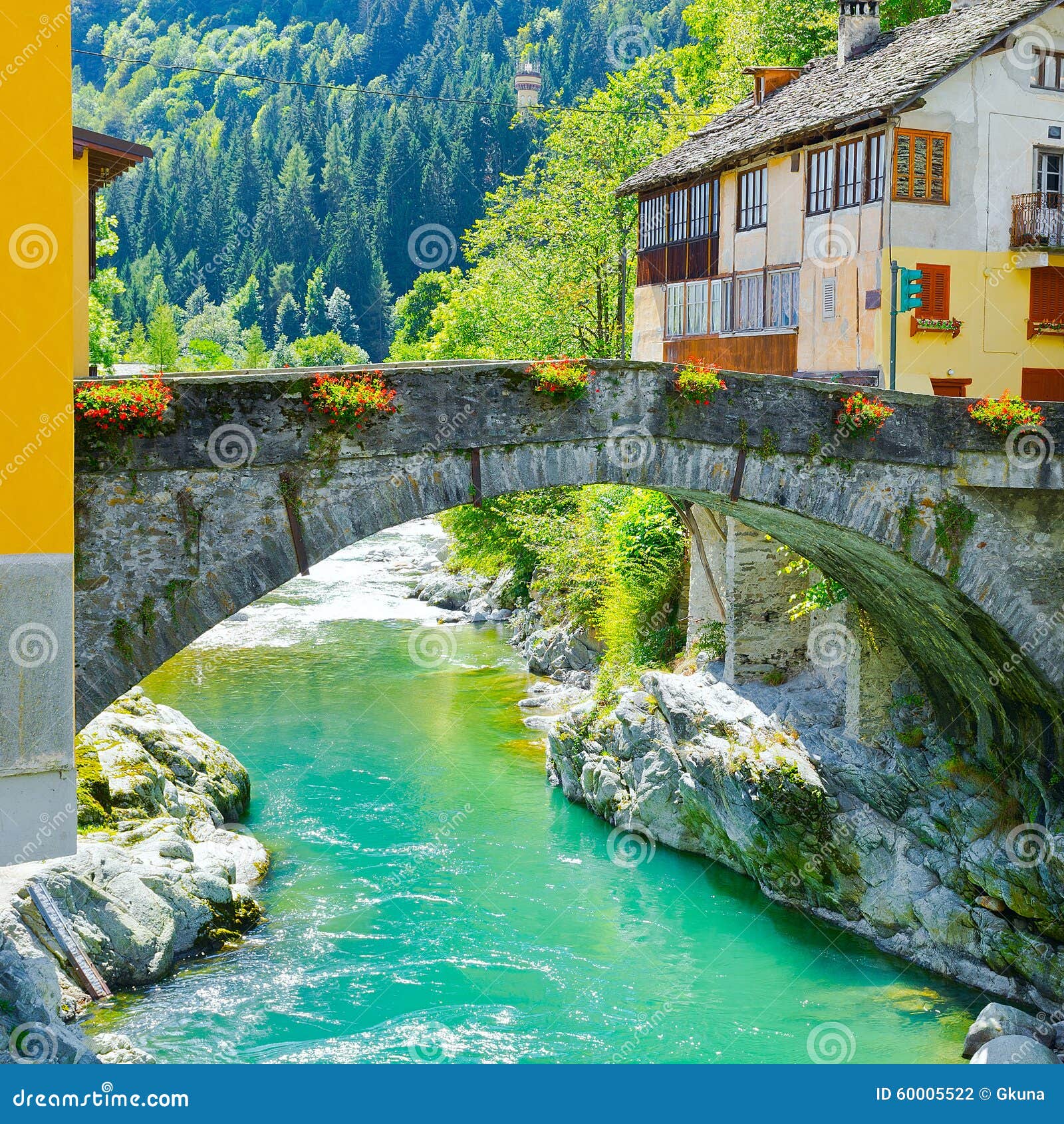 Bridge stock photo. Image of city, facade, landmark, home - 60005522