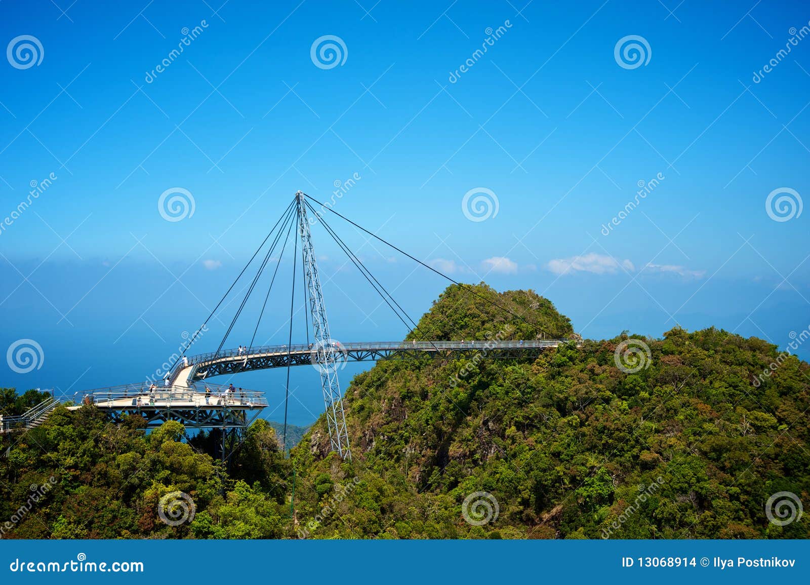 The Bridge is a Viewing Platform Stock Photo - Image of platform ...
