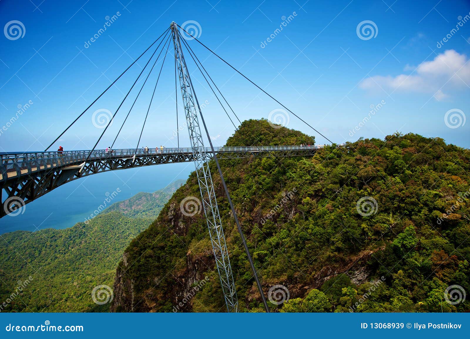 The Bridge is a Viewing Platform Stock Image - Image of point, langkawi ...