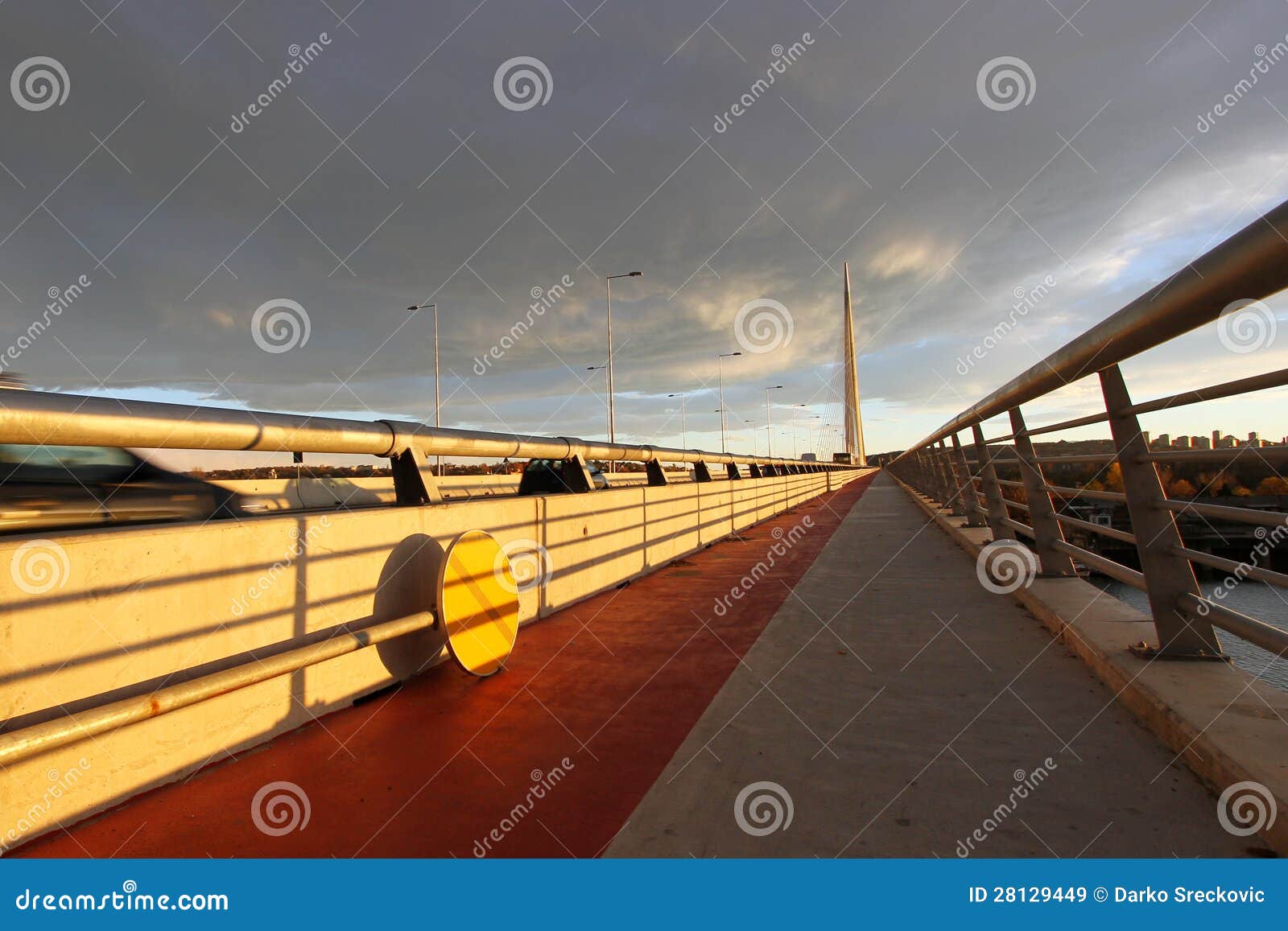 Bridge walkway stock image. Image of path, protective - 28129449