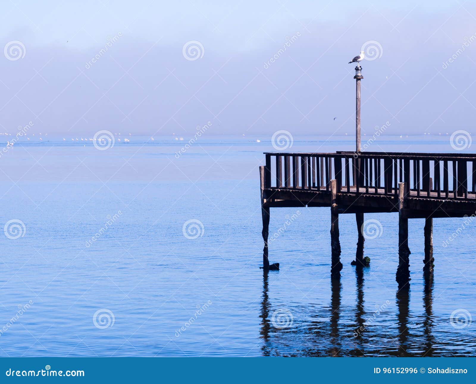 Bridge in Walvis Bay,Namibia, Shortly after Sunrise Stock Photo - Image ...