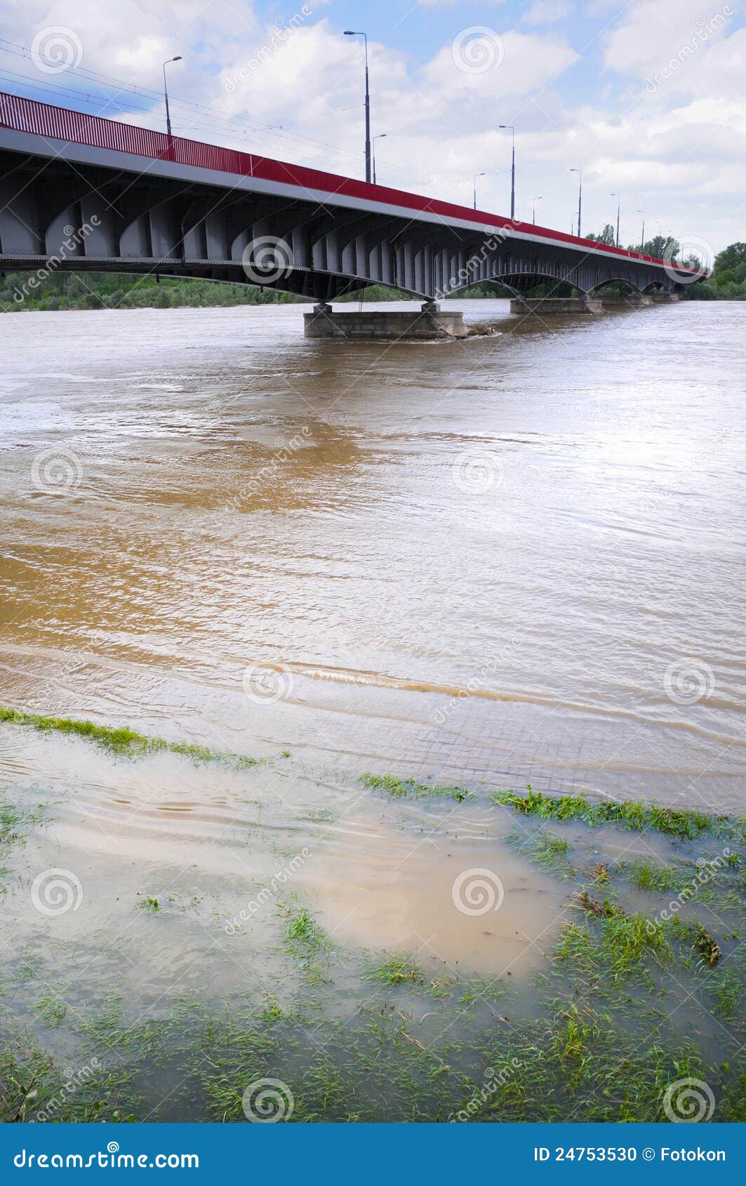 Bridge in Warsaw stock photo. Image of architecture, warszawa - 24753530