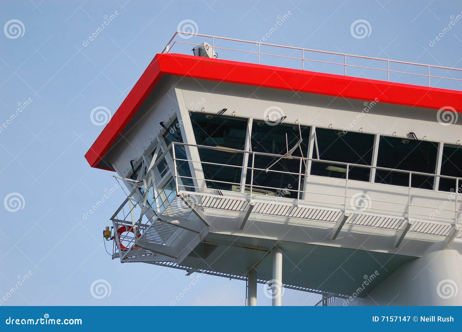Bridge Wing stock image. Image of repair, ferry, ship - 7157147